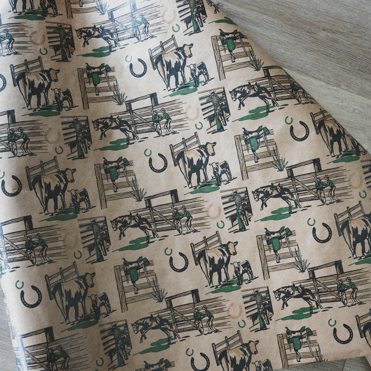 Gruene Ranch Wrapping Paper – Copper & Lace Western Boutique