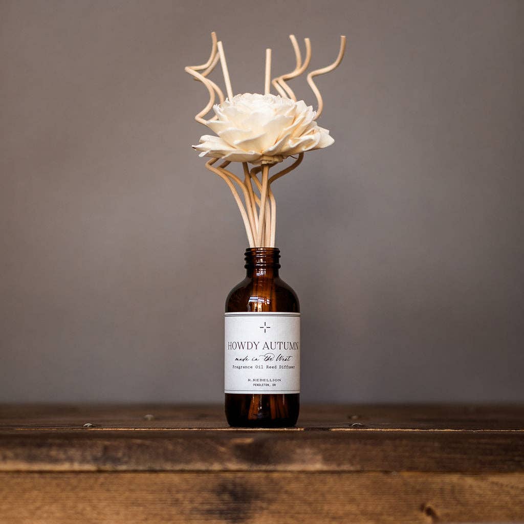 Howdy Autumn Reed Diffuser – Copper & Lace Western Boutique